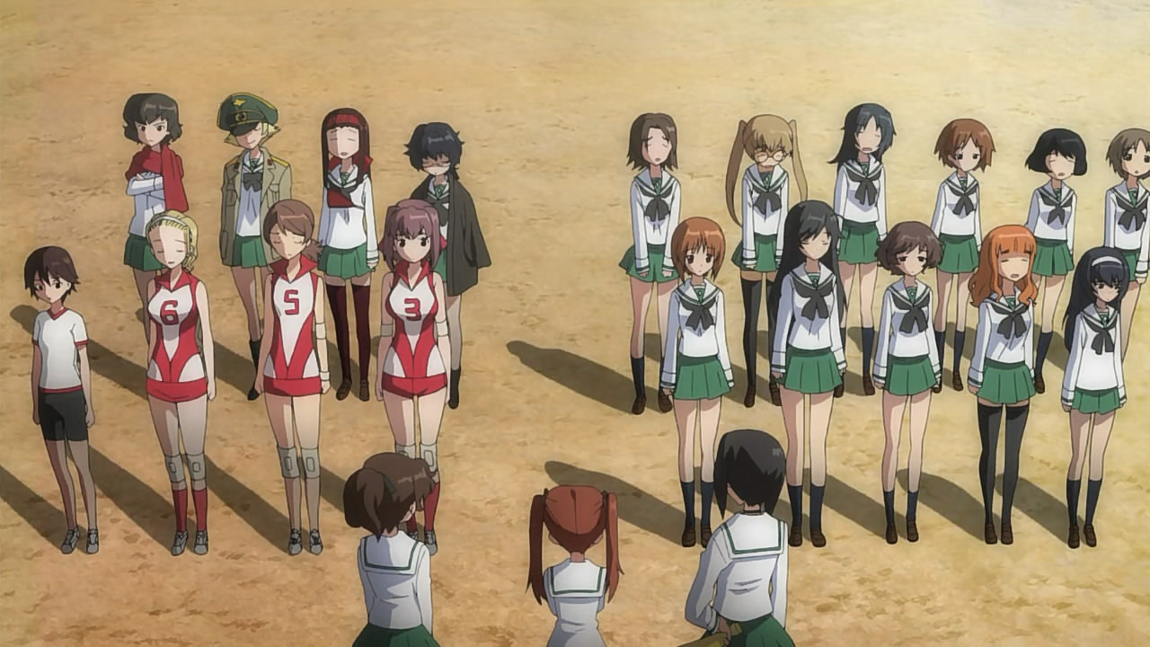 Gege Testarossa's Blog: Anime Review: Girls und Panzer Episode 3
